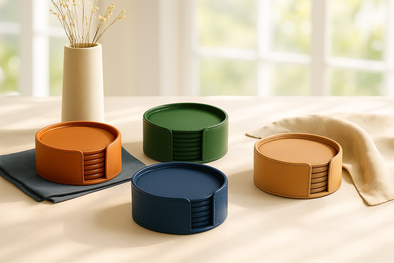 Coaster Set - Buy Table Coasters Set Online in India – casabotanical